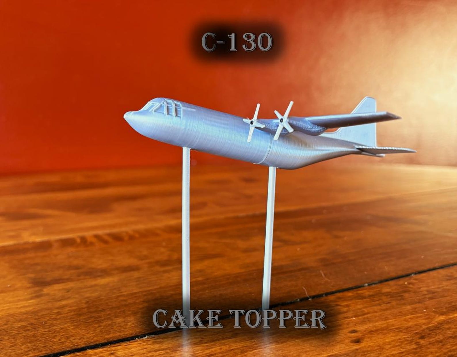 C-130 Model Airplane for Cakes 3D Printed Military Plane - Etsy