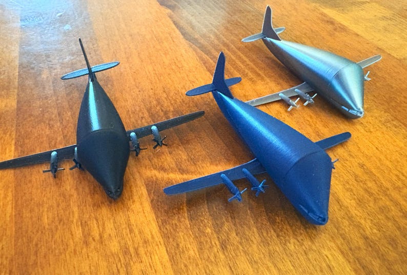 3D Printed NASA Super Guppy Model Airplane - Etsy