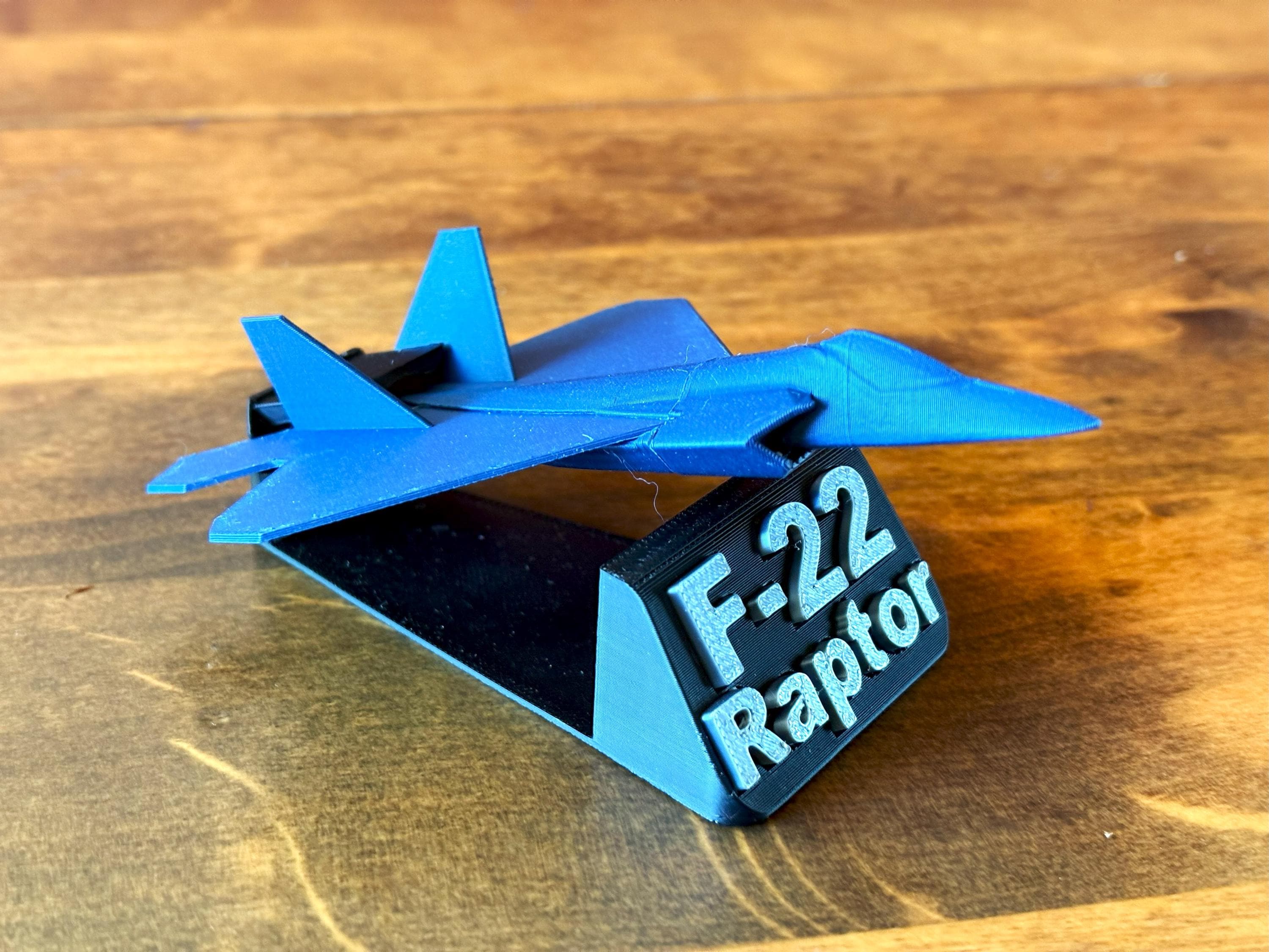 3D Printed F-22 Raptor Airplane Model - Etsy