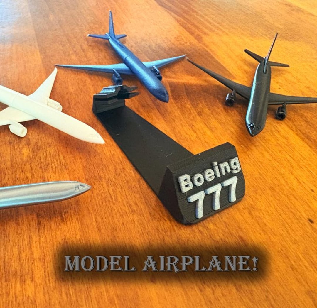 Boeing 777 Commercial Airliner Simple Model - Tripple Seven - Simple ...
