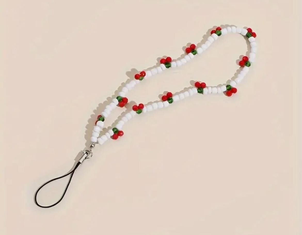 Cherry Phone Charm - Etsy UK