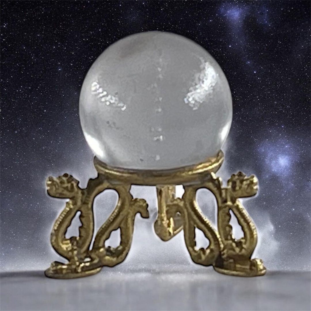 Miniature 12th Scale Crystal Ball - Etsy