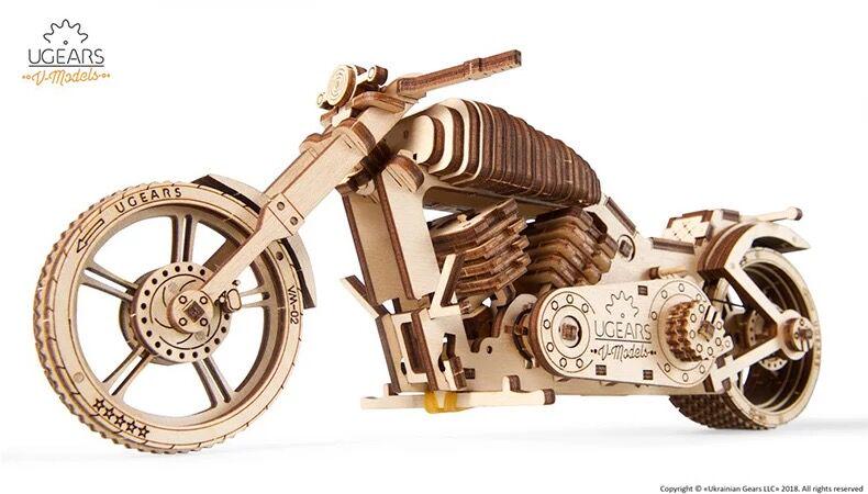 Motorcycle Laser Cut File, Cdr, Dwg for Cnc Laser Cut Pdf Instructions ...