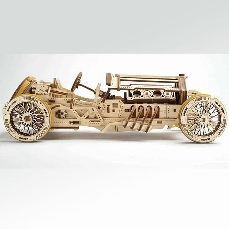 Race Car U-9 Grand Prix Wood 3d Model, Cdr, Dwg for Cnc Laser Cut Pdf ...