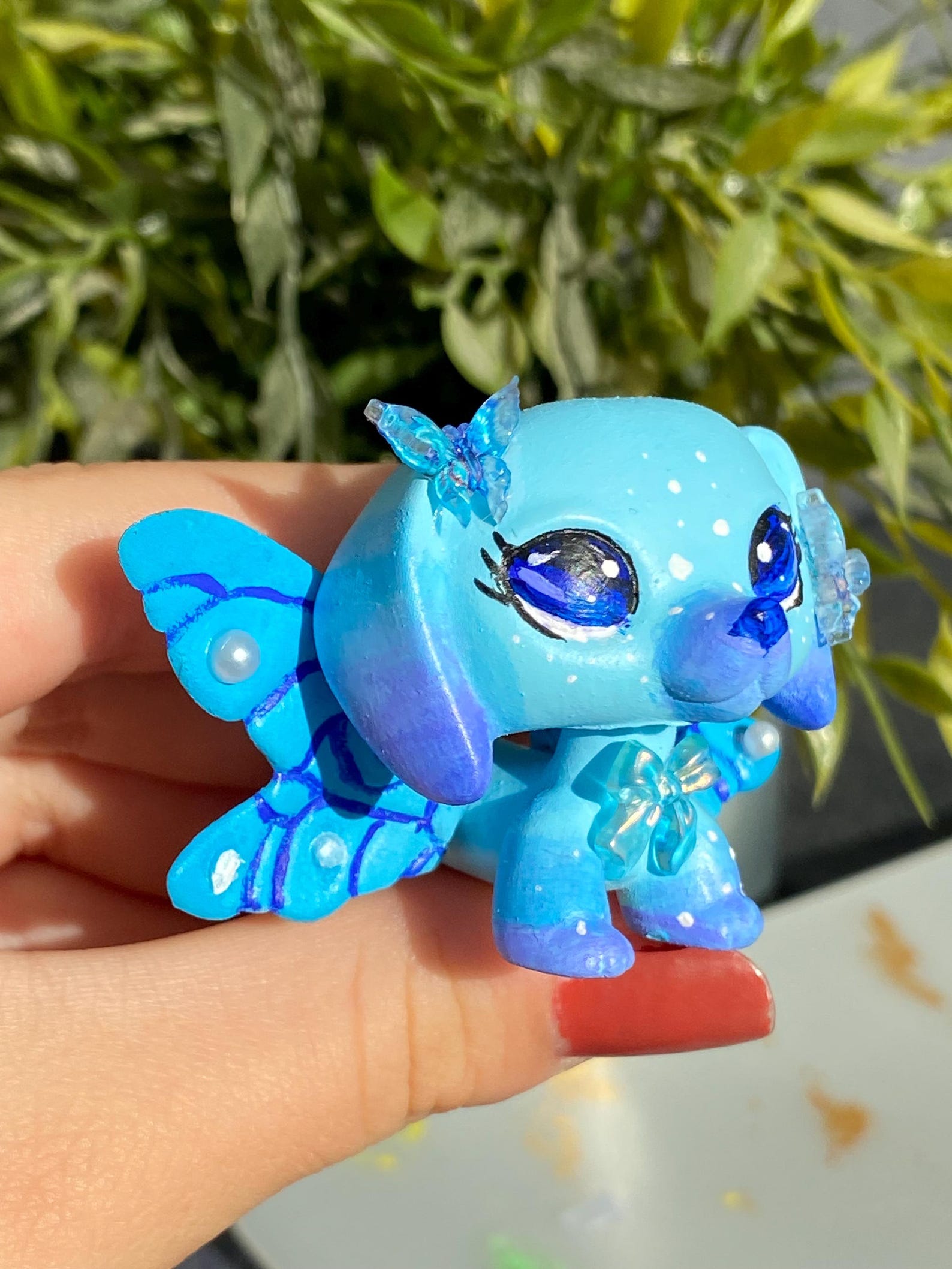 Butterfly Dachshund Lps Custom Littlest Pet Shop - Etsy