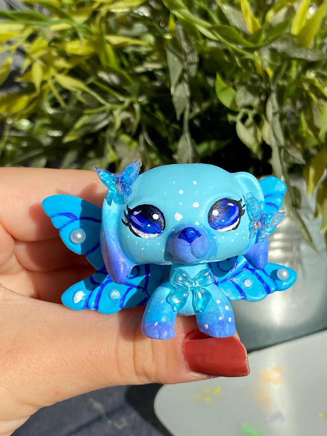 Butterfly Dachshund Lps Custom Littlest Pet Shop - Etsy