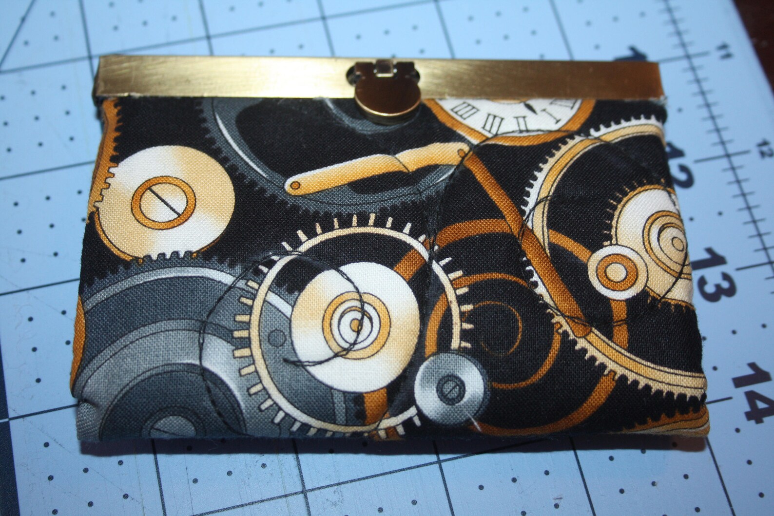 Steampunk Gears Card Holder - Etsy