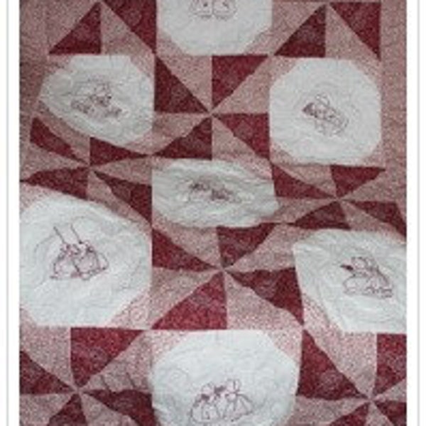 Sunbonnet Sue Quilt - Etsy