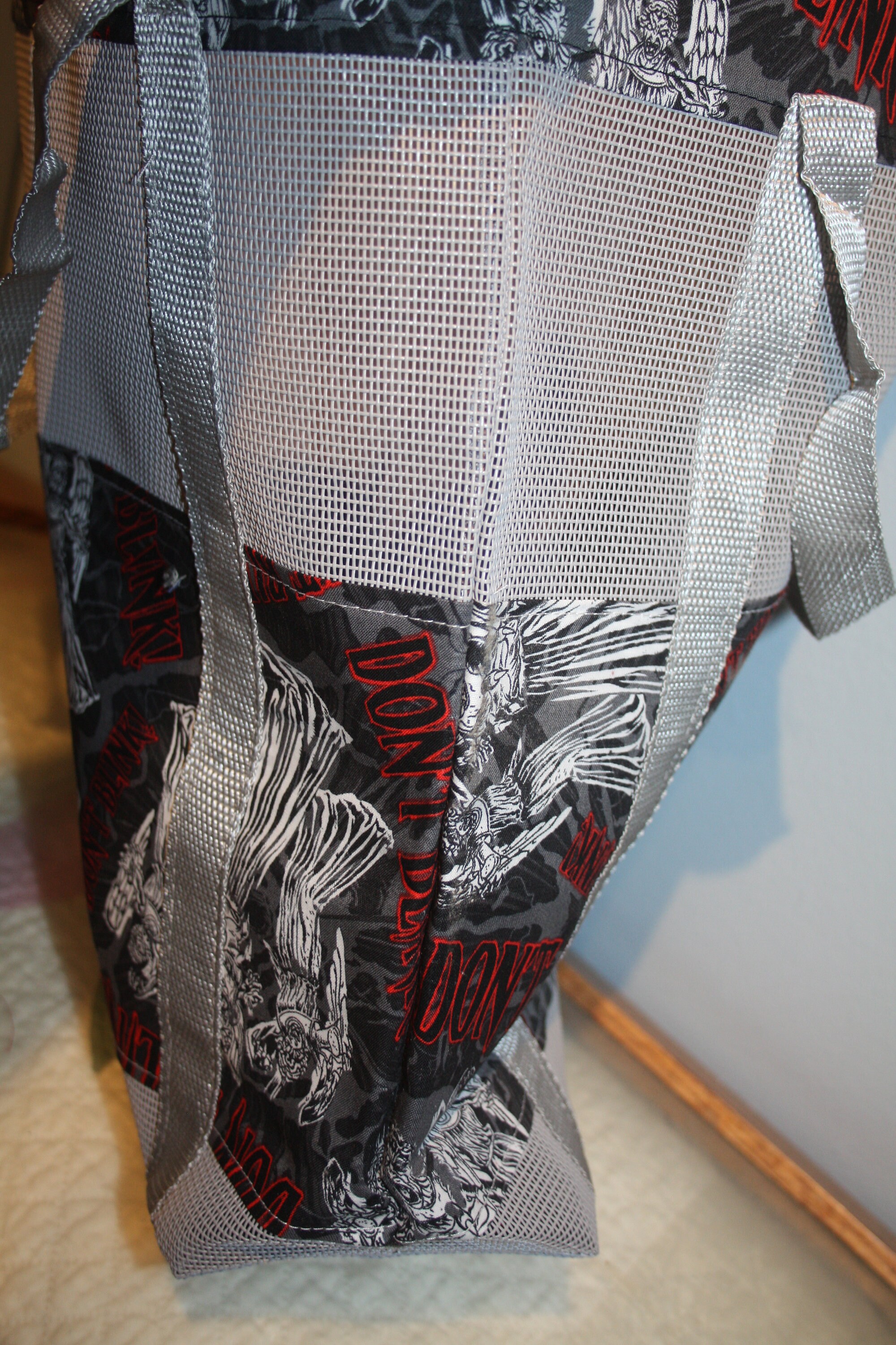 Weeping Angel Vinyl Mesh Tote Bag LAST ONE - Etsy