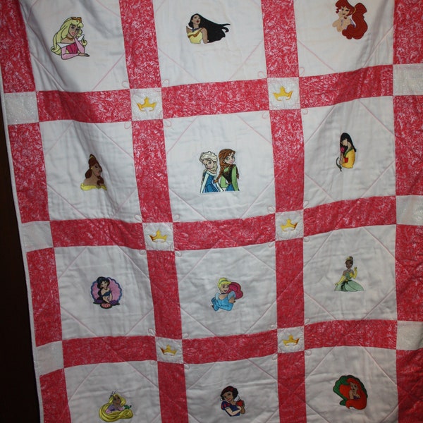 Princess Quilt - Etsy