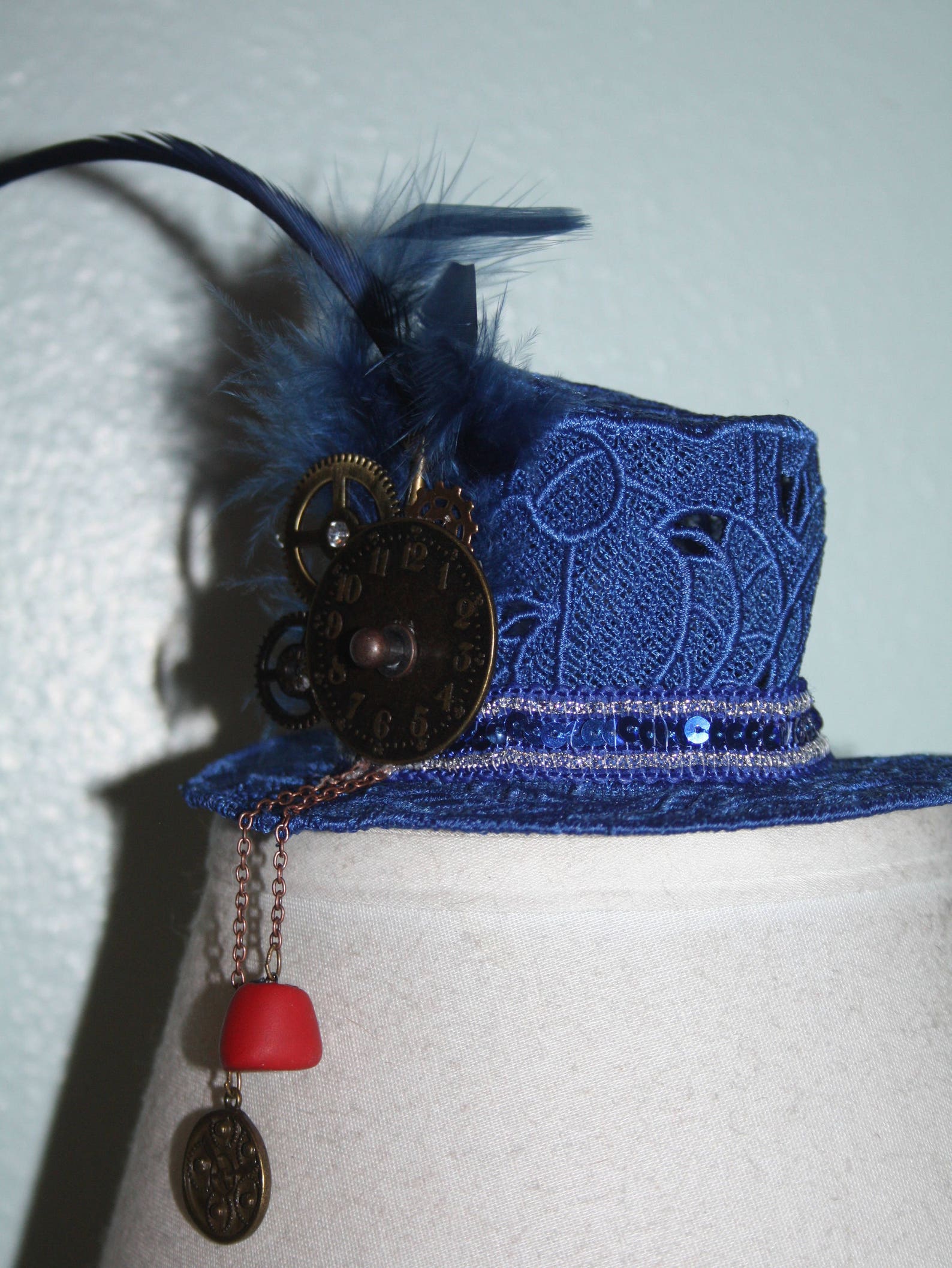 Doctor Who Fez 11th Lace Mini Hat - Etsy