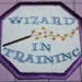 Wizard in Training Machine Embroidered Iron on Patch - Etsy