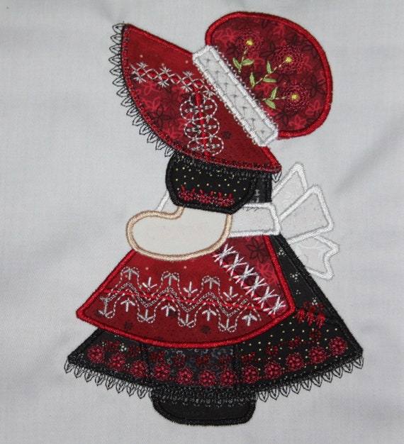 Sunbonnet Sue Applique Quilt Blocks Set B | Etsy