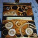 Steampunk Gears Card Holder - Etsy