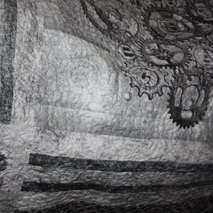 Steampunk Gears Twin/lap Quilt - Etsy
