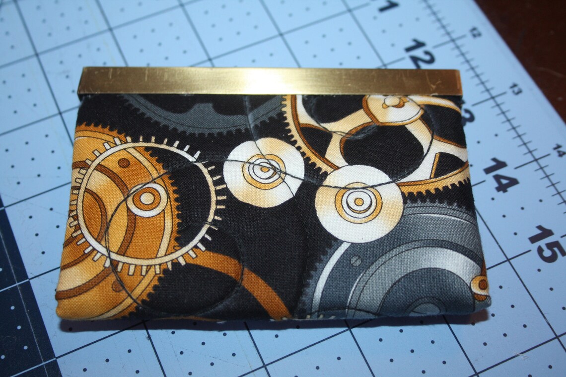 Steampunk Gears Card Holder | Etsy