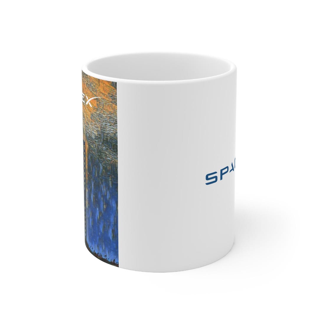 Mug, Spacex Cup, Elon Musk, Rocket Science, Space Exploration ...