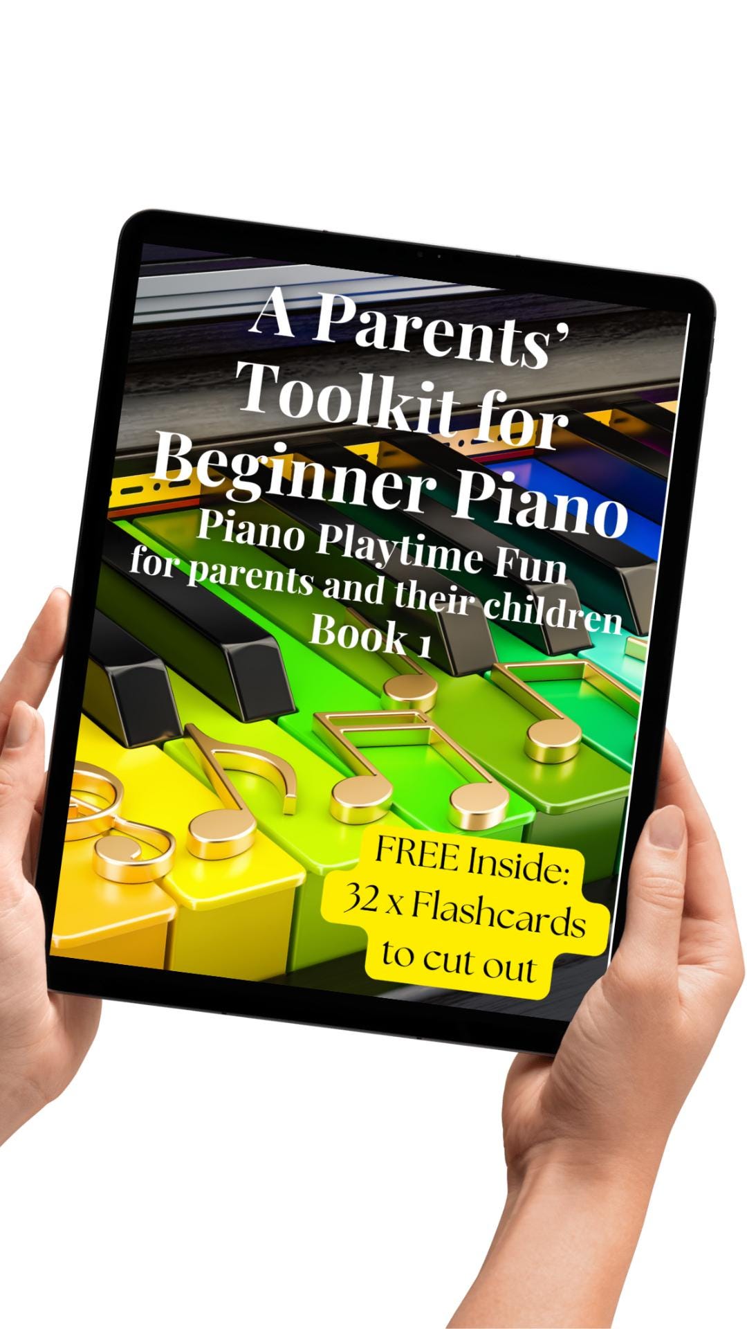 Beginner Piano, Parent’s Toolkit, 30 X Pages - Includes Flashcards and ...