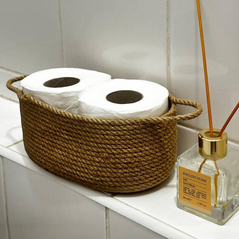 Toilet Paper Basket - Etsy