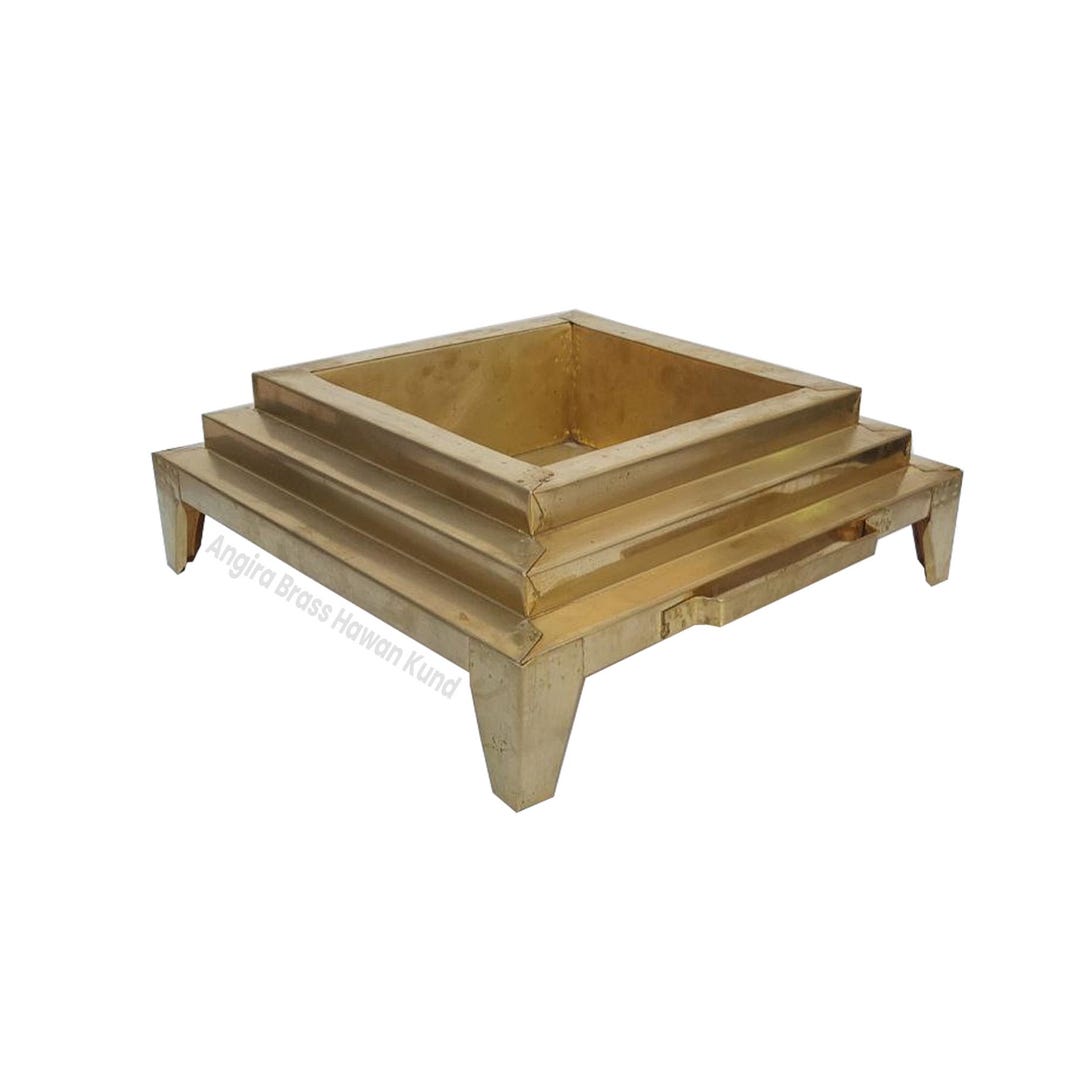 India Wedding Hawan Kund With Stand in Brass - Etsy