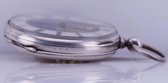 Imperial Officers Silver Pocket Watch Award Turkish W… - Gem