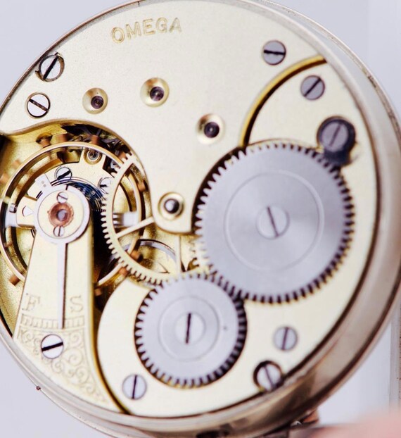 Antique Omega Masonic Pocket Watch-American President… - Gem