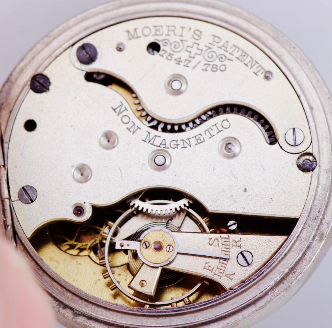 Antique Moeris Pocket Watch for Ottoman / Turkish Market C1890's Enamel ...