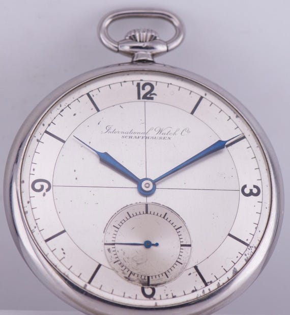 Antique WWII Military Pilot's Award Pocket Watch by I… - Gem