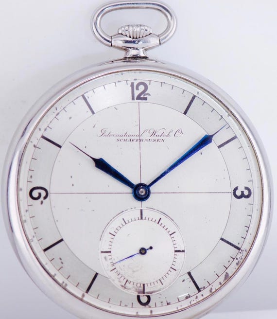 Antique WWII Military Pilot's Award Pocket Watch by I… - Gem