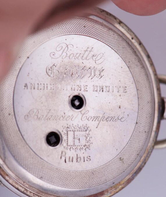 Antique Pocket Watch Imperial Tsar's Era Award Silver… - Gem