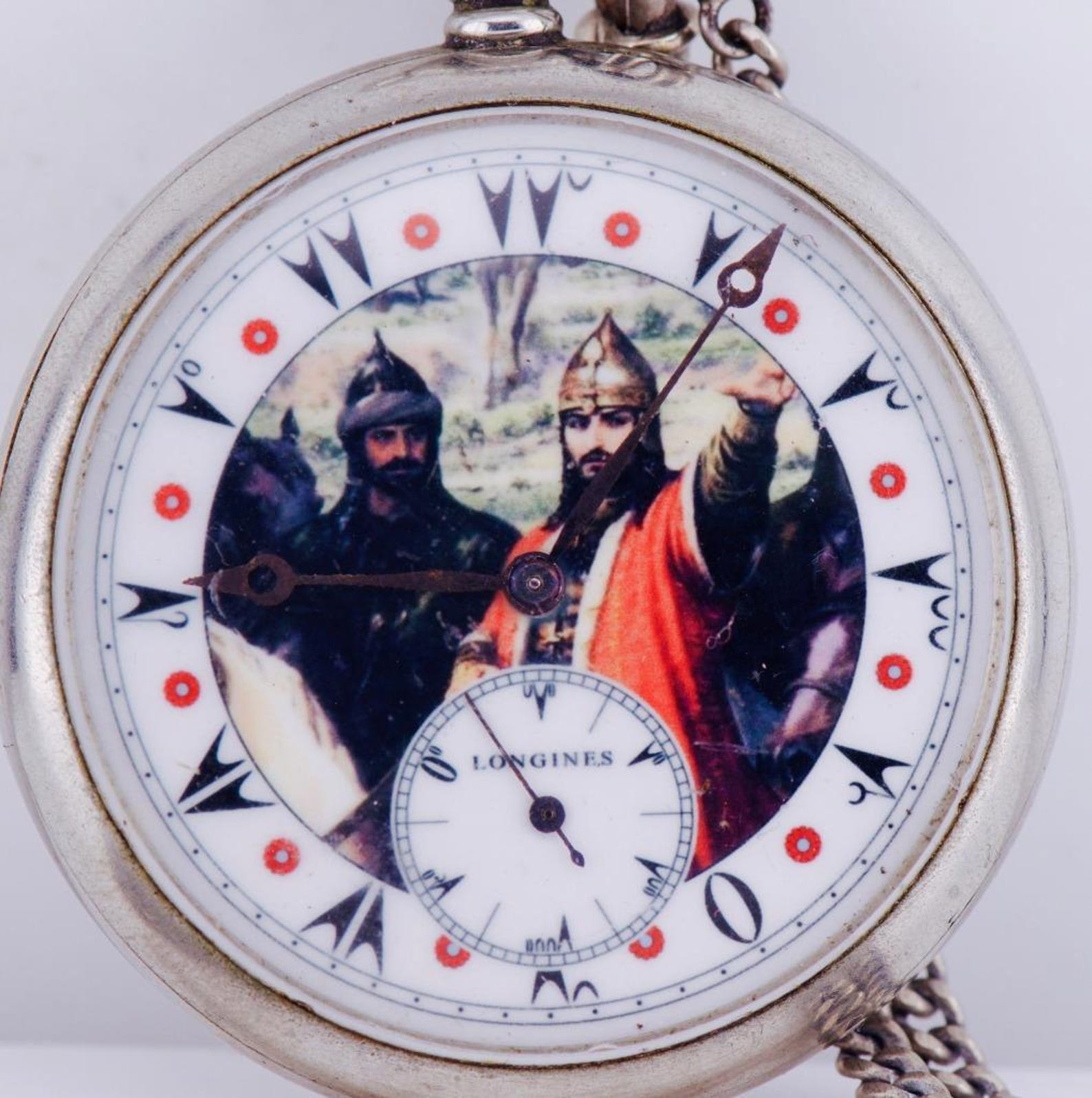Antique Longines Pocket Watch for Ottoman/turkish Market-sultan Mehmed ...