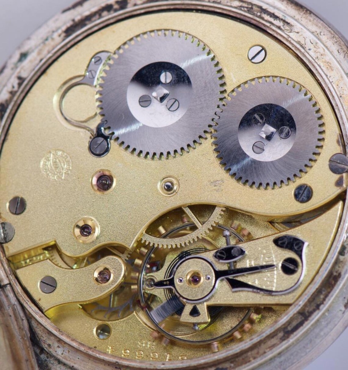 Antique Pocket Watch international Watch Co Schaffhausen-emperor Puyi ...