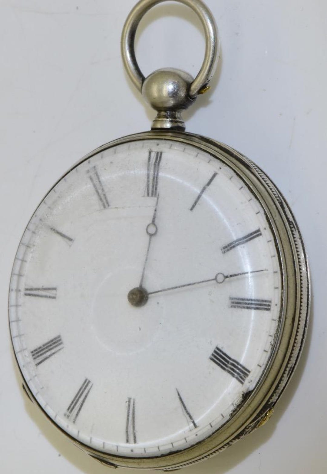 Imperial Russ Pocket Watch Officer's Award Key Wind Silver Borel C1878 ...