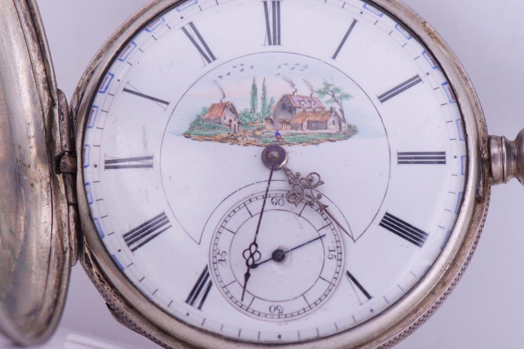 Antique Imperial Russ Tsar's Era Award Silver Pocket Watch 1870-by ...