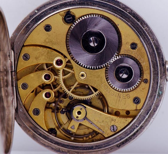 Antique Longines Pocket Watch Imperial Russ Grand Pri… - Gem