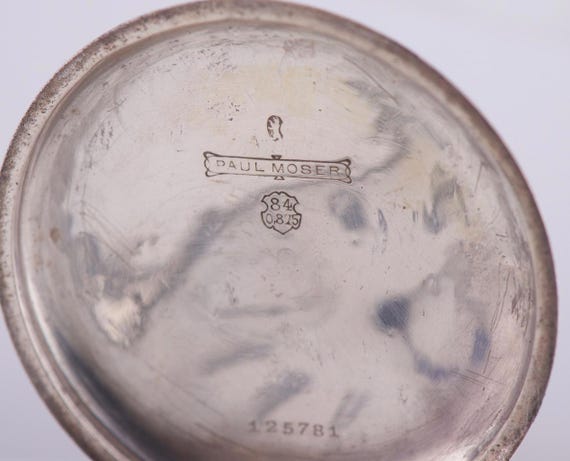Antique Imperial Moser Award Full Hunter Silver Case … - Gem