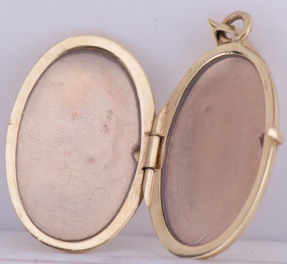 Antique Memento Mori 14k Solid Gold Skull Locket Pend… - Gem