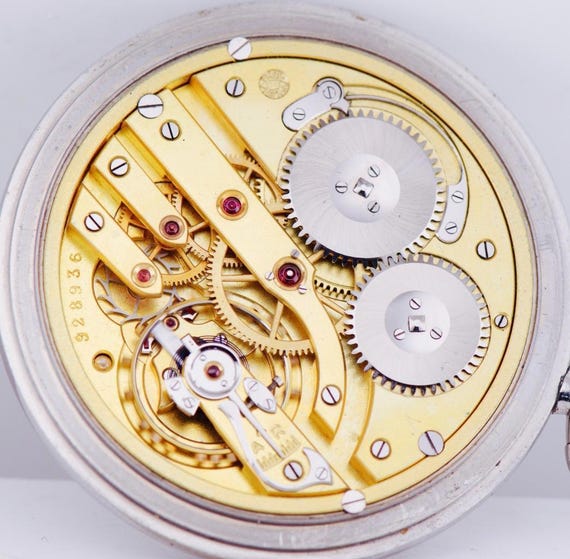 Antique WWII Military Pilot's Award Pocket Watch by I… - Gem