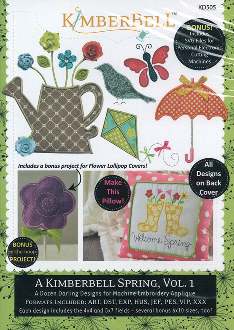 A Kimberbell Spring, Vol. 1 - Etsy