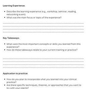 Trainee Clinical Psychologist Reflective Journal - Etsy