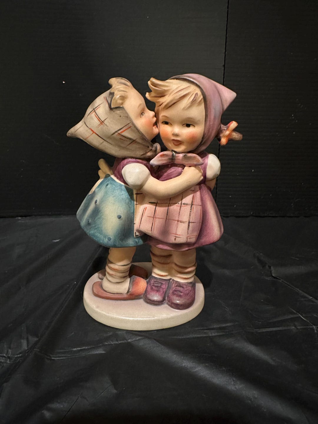 Hummel 1948 Telling Her Secret Porcelain Figurine - Etsy