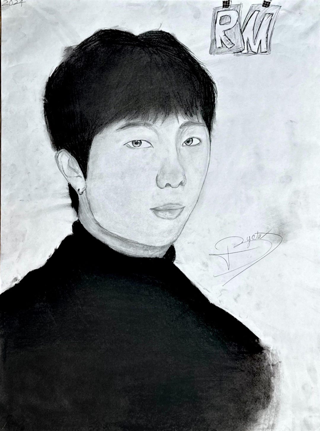 RM Posters Digital Download Printable Fan Art With High-quality Instant ...