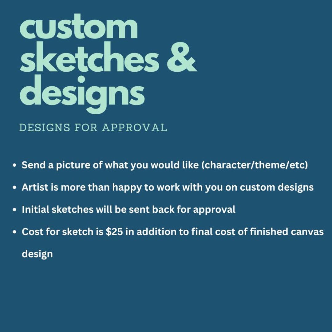 Custom Sketches & Designs - Etsy