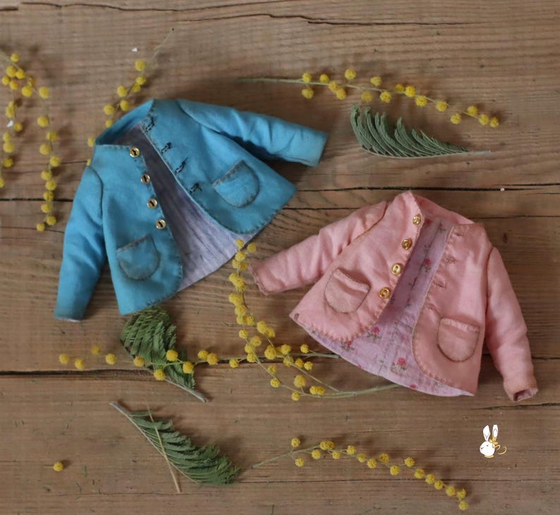 Peter Rabbit — Handmade Collectible Bunny in a Pink Jacket — Vintage ...