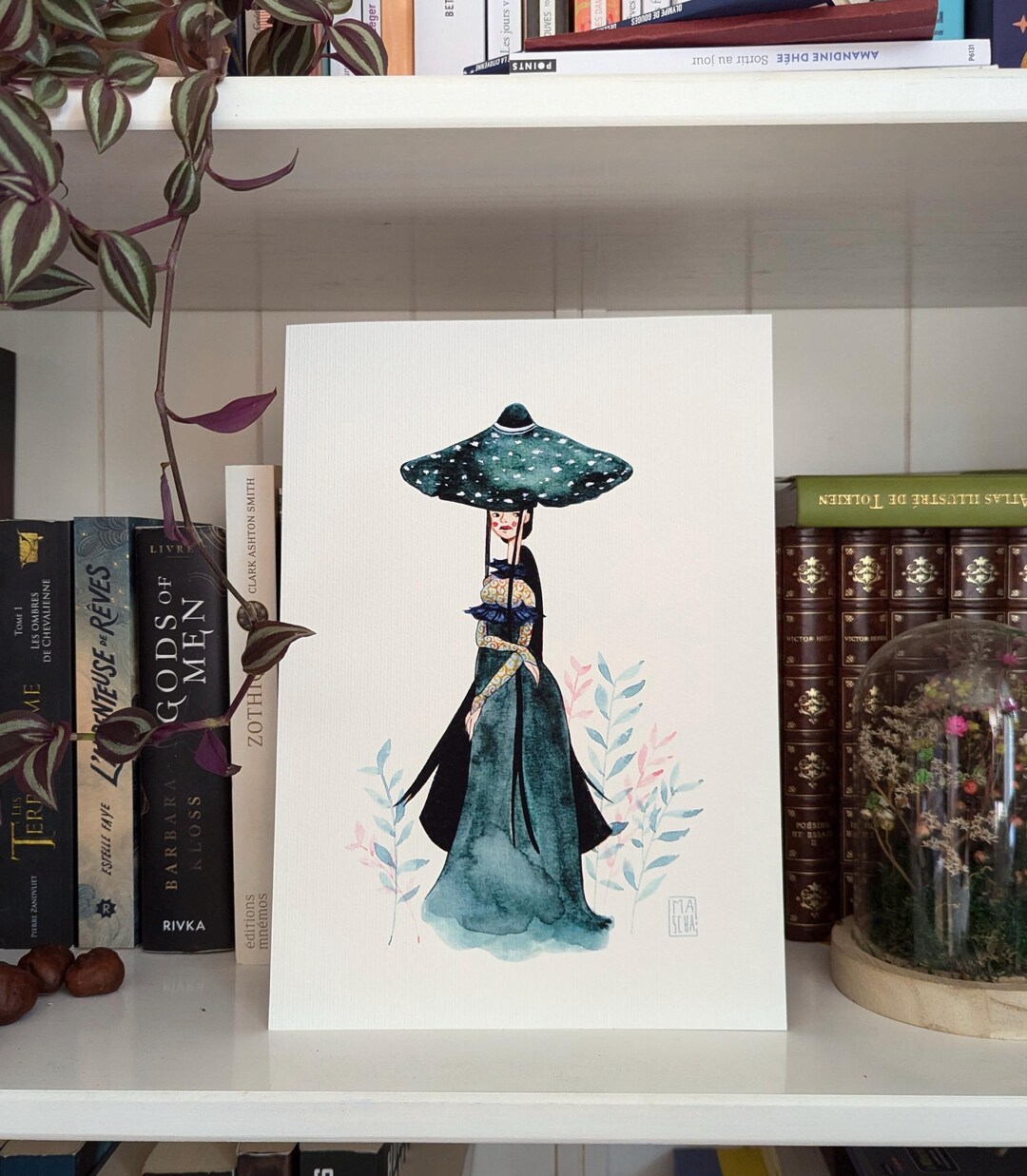 Kinoko Green - Print A4, A5 and A6 - Etsy