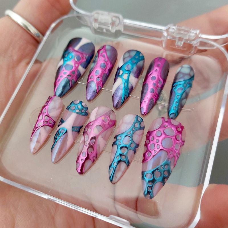Arcane Jinx Nails - Etsy