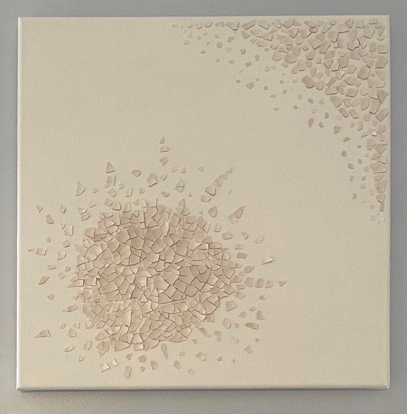 Abstract Eggshell Mosaic Series 1 - Etsy