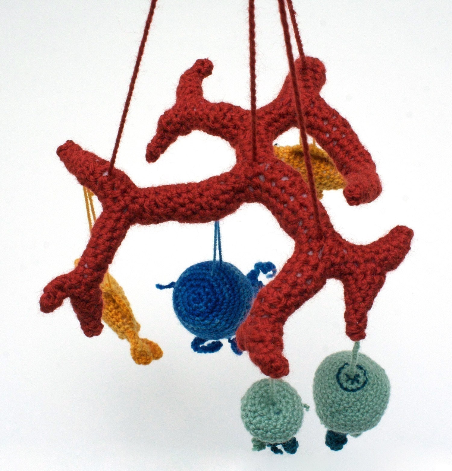 Sea Creature Baby Mobile CROCHET PATTERN - Etsy