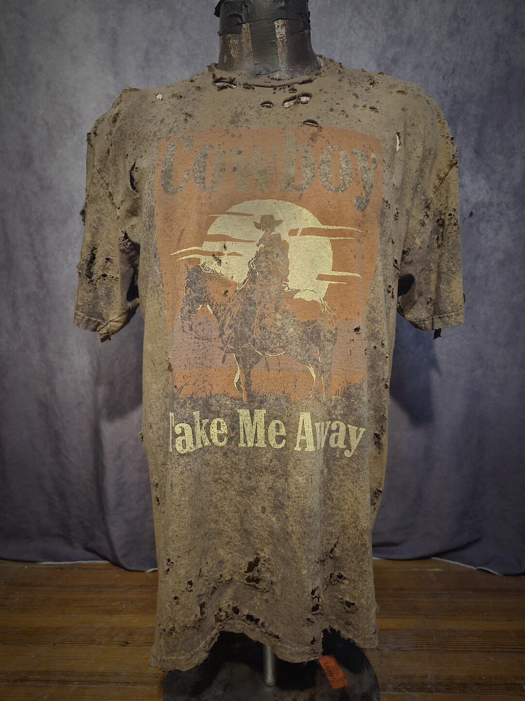 Cowboy - Post-apocalyptic Shirt - Etsy