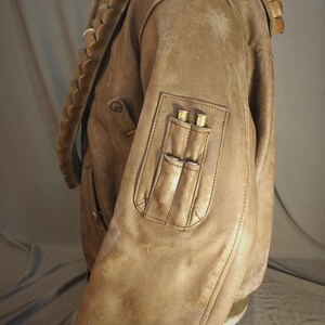 Grit - Post-apocalyptic Leather Jacket - Etsy